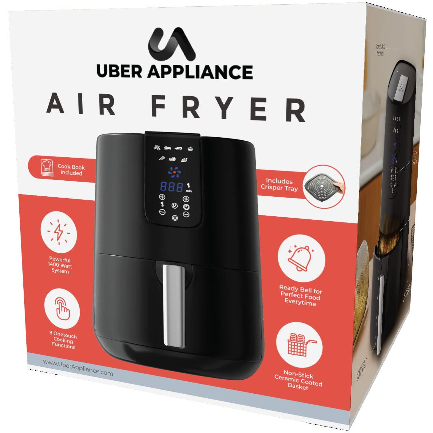 Power Airfryer XL | Buy the Uber Appliance Air Fryer XL to Cook Large ...